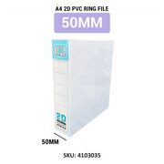 Weststar / The Art Shop | Buy K2 A4 2D PVC Ring File 2D File 25mm, 40mm ...