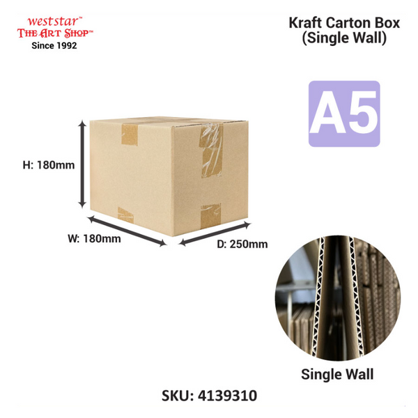 Weststar / The Art Shop | Buy RFC Carton Craft Packing Packaging Box ...