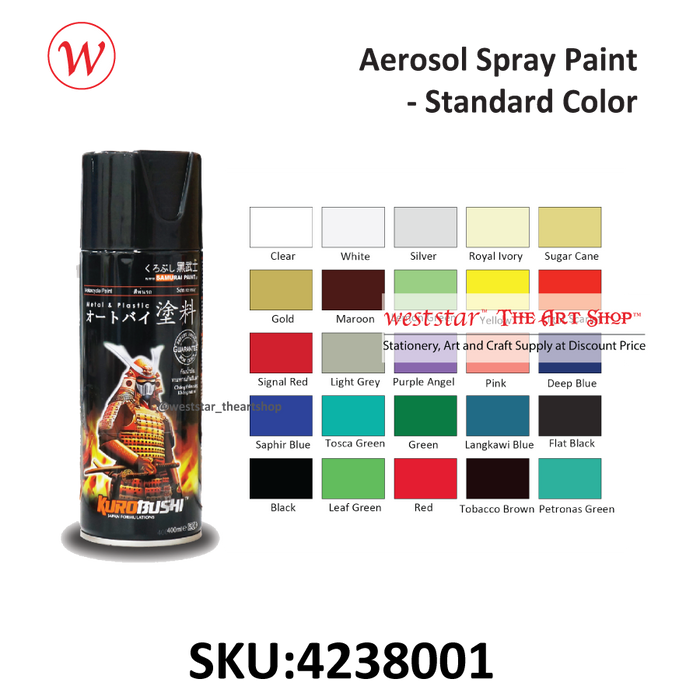 Weststar / The Art Shop | Buy Aerosol Spray Paint - Standard Color ...