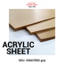 Weststar / The Art Shop | Buy Acrylic Sheet (2mm, 3mm, 5mm) A3,A2,A1 ...
