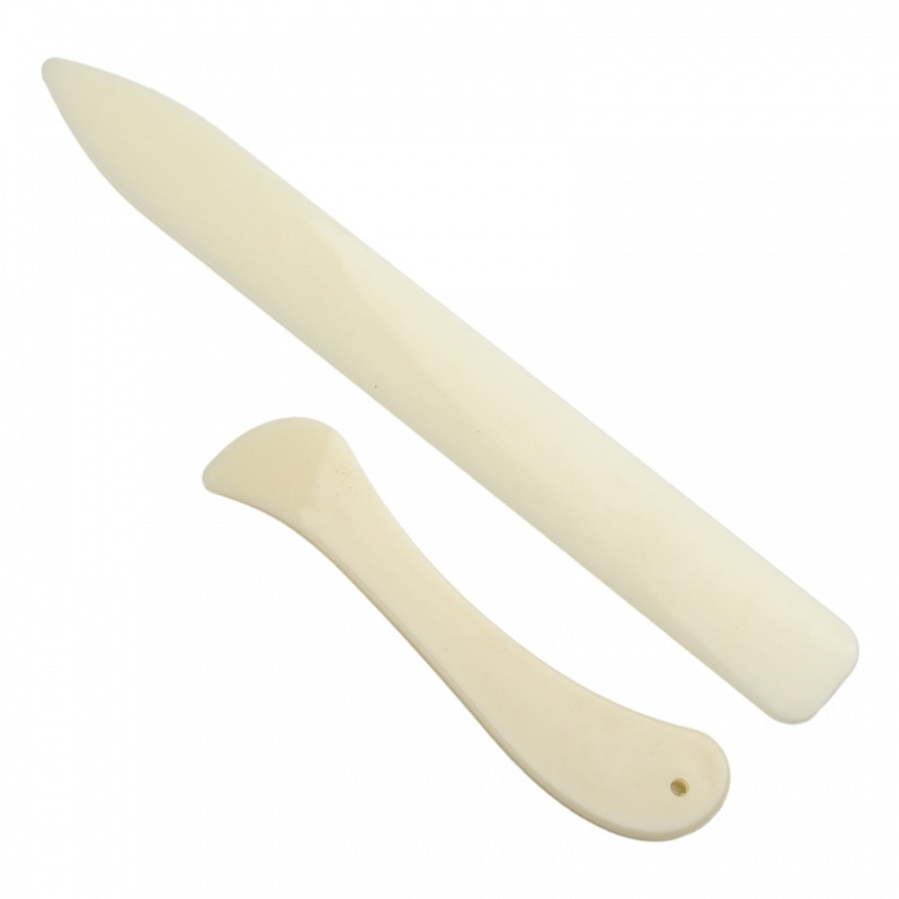 [WESTSTAR] Plastic Bone Folder Curved and Straight / Paper Folding Cre
