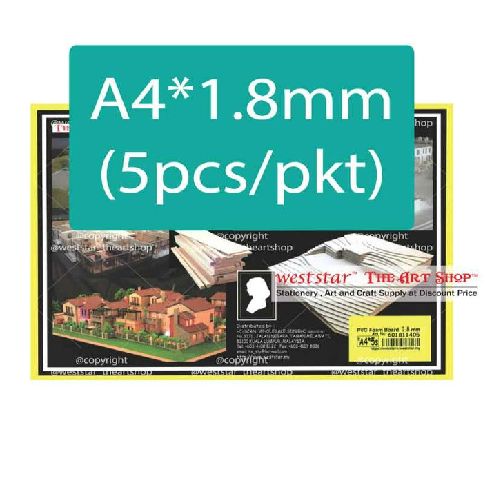 PVC Model Board for Scale Model Building | Architecture | Weststar The ...