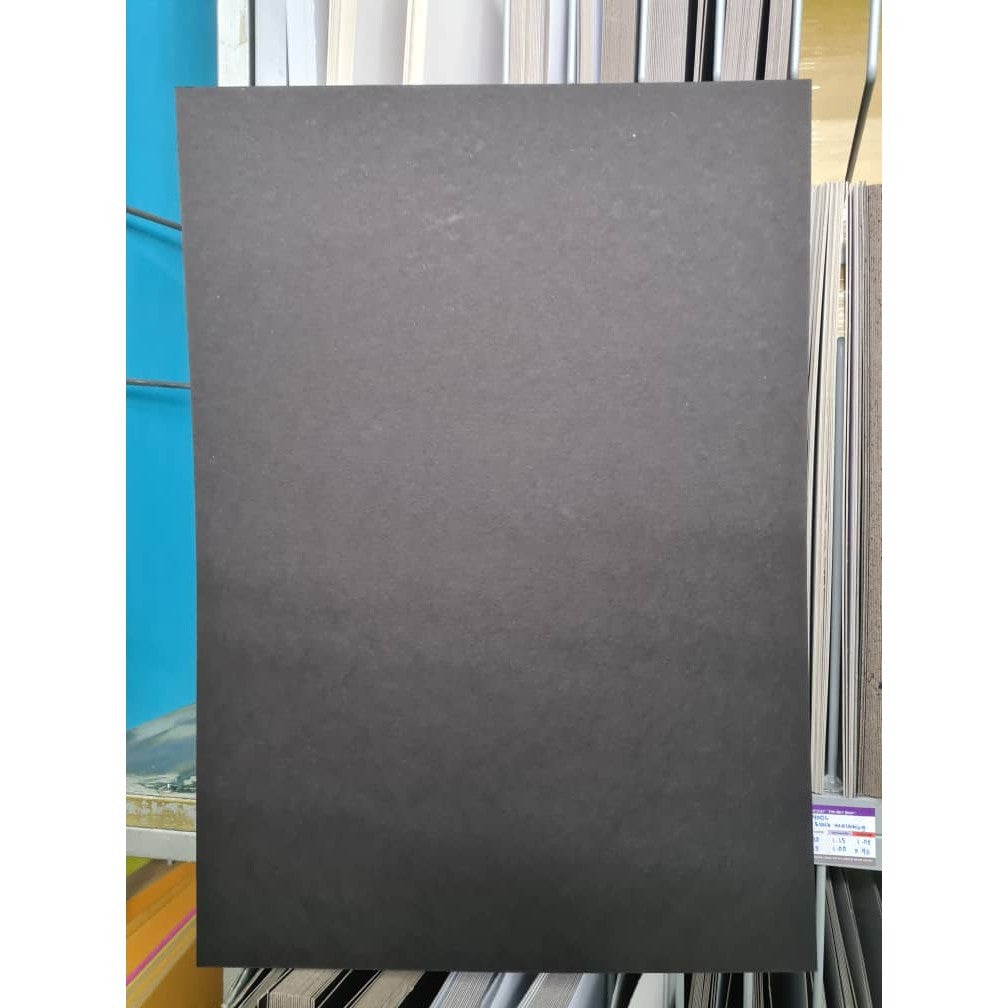 [WETAS] A2 / 20"x30" Black Mounting Board Black Board Black Card Black
