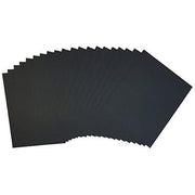 [WETAS] A4 , A3 , A2, A1 Double Sided Black Mounting Board /Black Card