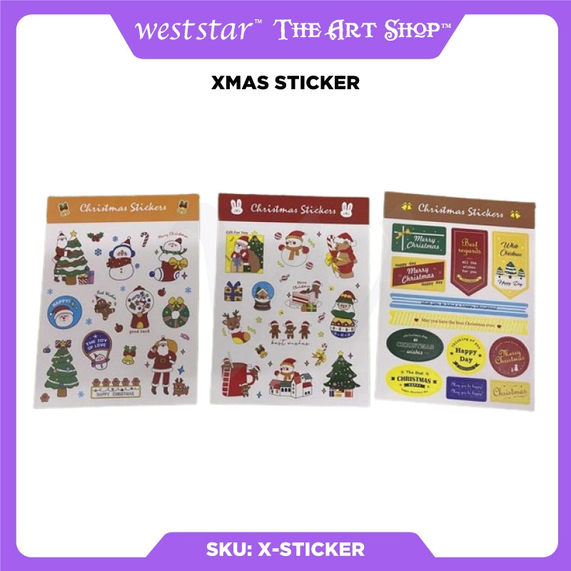 [Weststar TAS] Xmas Sticker (1pc)